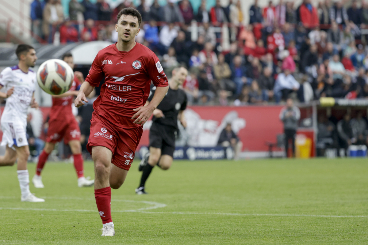 Super-League-Debüt für Laurin Vögele | FC Winterthur