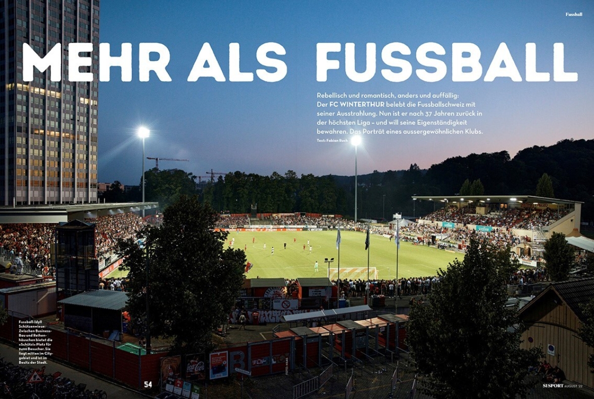 Grosse FCW-Reportage in der Schweizer Illustrierte | FC Winterthur